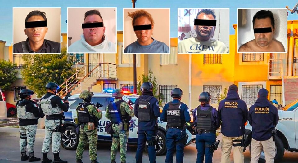 Redada policial en Tizayuca deja seis detenidos Redada policial en Tizayuca deja seis detenidos